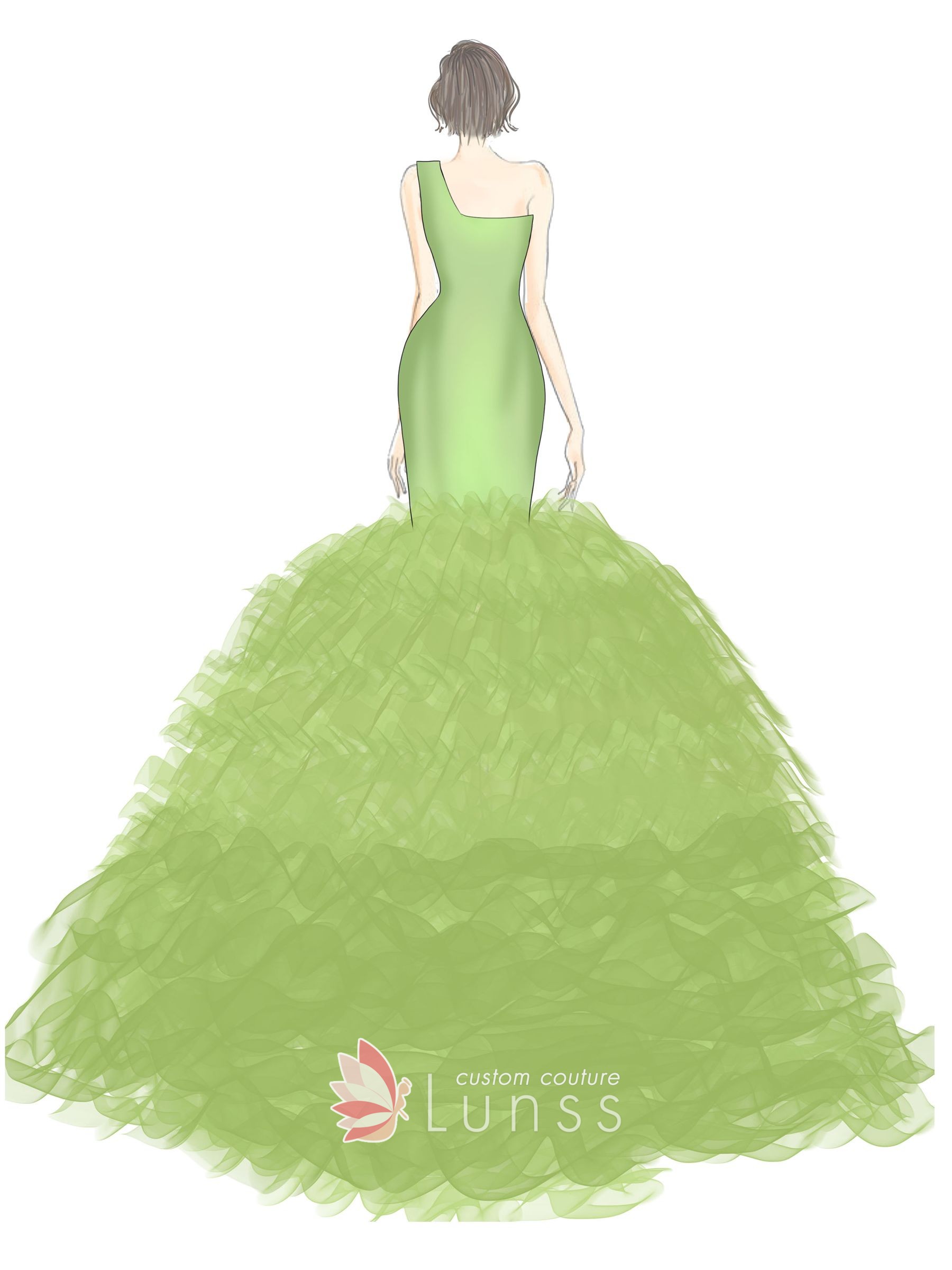 Dress Sketches Gallery - Wedding Dresses, Evening Prom Gowns - Page 6 ...